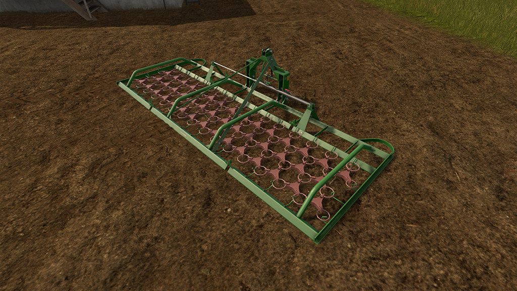 FS17 Düvelsdorf Grassland Harrow (1) - Farming simulator 19 / 17 / 15 Mod