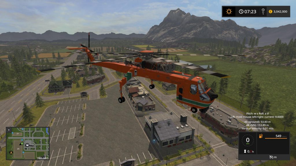 FS17 FDR LOGGING GRYPHON HELI V12 V1 - FS 17 Vehicles Mod Download