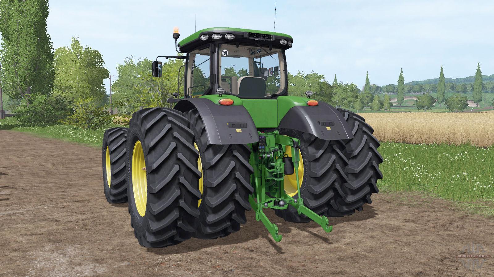 FS17 John Deere 6195R + Tools v3 (3) - Farming simulator 19 / 17 / 15 Mod