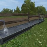 FS17 Water Trough Addon 1.0.1.1 - FS 17 Prefab Mod Download
