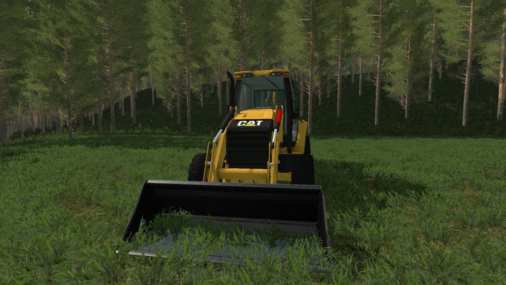 FS17 Caterpillar 420F Backhoe v1 (3) - Farming simulator 19 / 17 / 15 Mod
