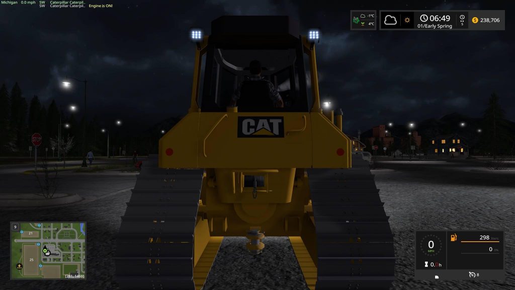 FS17 Caterpillar D6N LGP v3.0.0 (4) - Farming simulator 19 / 17 / 15 Mod