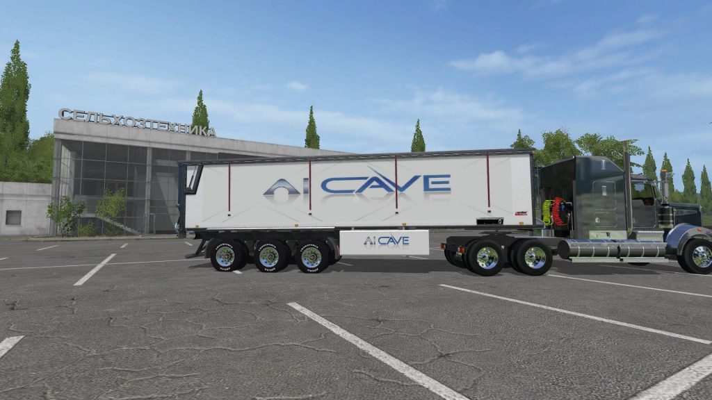 FS17 Cave Trailer Bulk v1.0 - FS 17 Trailers Mod Download