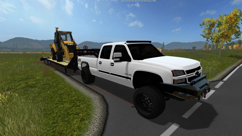 FS17 Lifted 06 Silverado v1.0 - FS 17 Cars Mod Download
