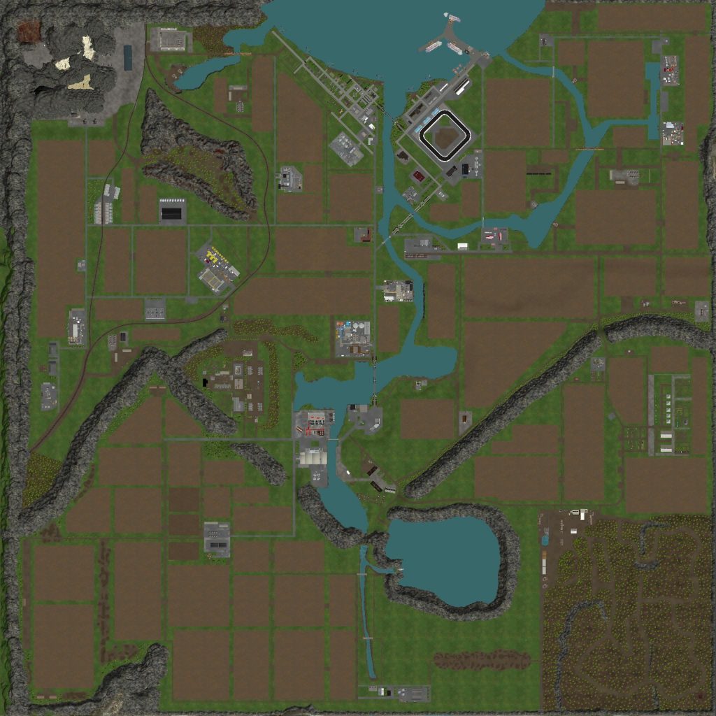 FS17 PV Rivers Reloaded Map v2 (2) - Farming simulator 19 / 17 / 15 Mod