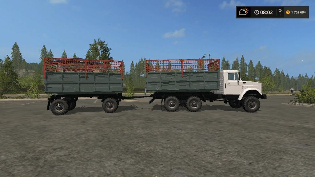 FS17 ZIL 4331 PRICEP v1.3.0 - FS 17 Trucks Mod Download