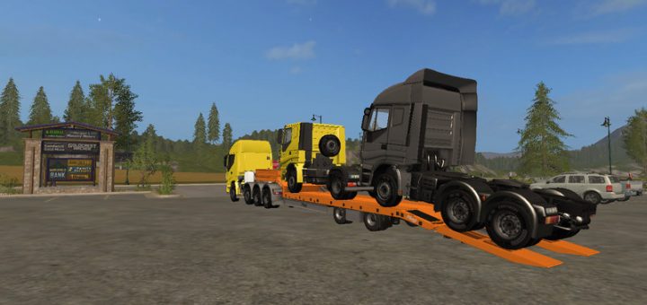 FS17 Pack RENAULT D320 v1.0 - FS 17 Trucks Mod Download