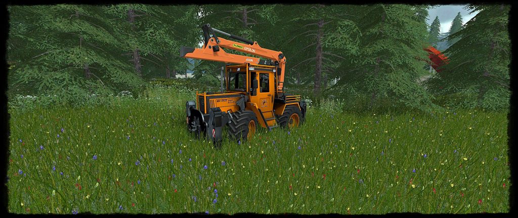 FS17 MB Trac 1000 Turbo Forstgreifer v1.0 (2) - Farming simulator 19 ...