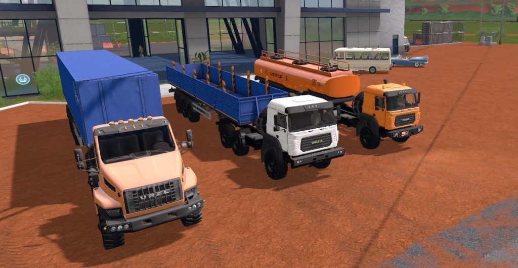 FS17 URAL SPEC TRANS pack v2.0 - FS 17 Packs Mod Download