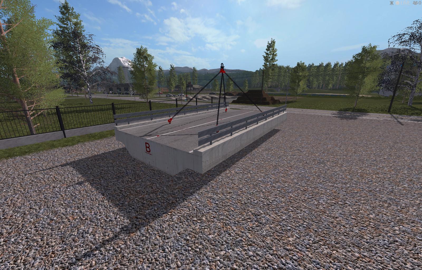 FS17 BridgeSection v2.4.7 - FS 17 Objects Mod Download