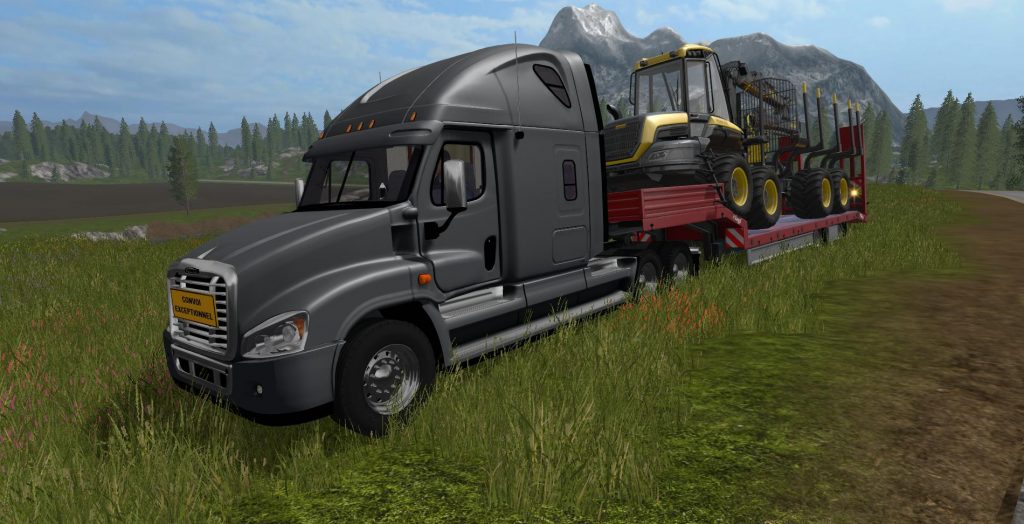 FS17 Cascadia FREIGHTLINER v1 (5) - Farming simulator 19 / 17 / 15 Mod
