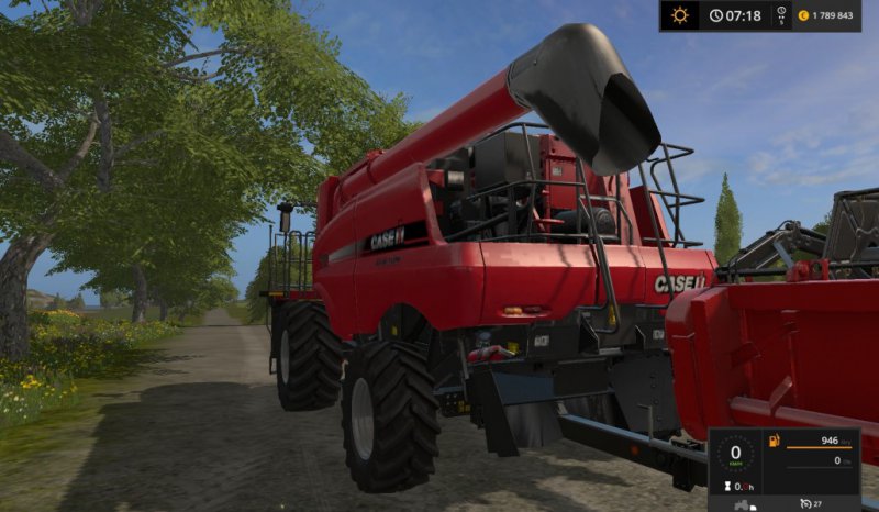 FS17 Case Axial Flow 7130 – Attacher joint for trailer (1) - Farming ...