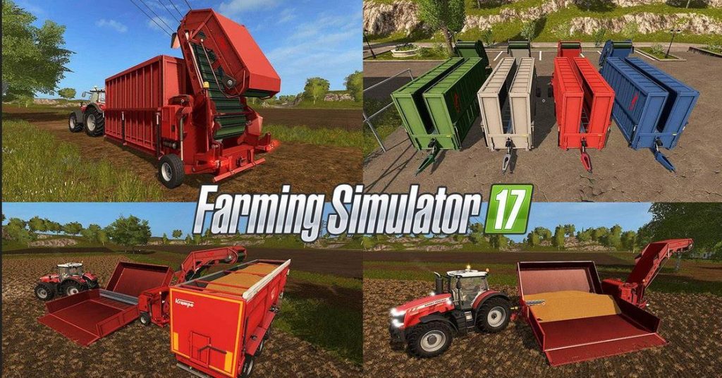 FS17 Fliegl Overload Station v1.0 - FS 17 Trailers Mod Download