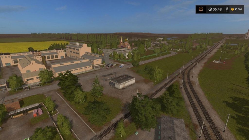 FS17 Russia map fixed v1.0 - FS 17 Maps Mod Download