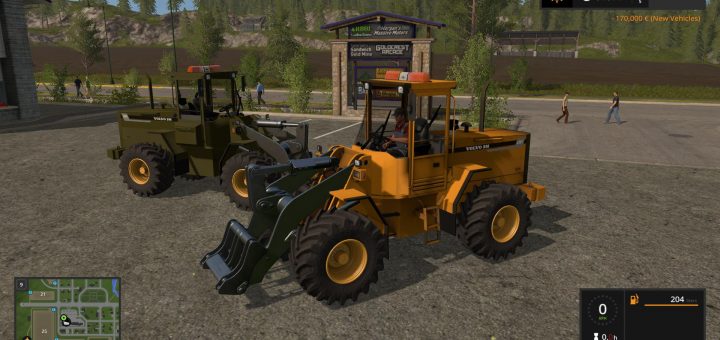 FS17 KST VOLVO EC300 V2.4.7 - FS 17 Forklifts / Excavators Mod Download