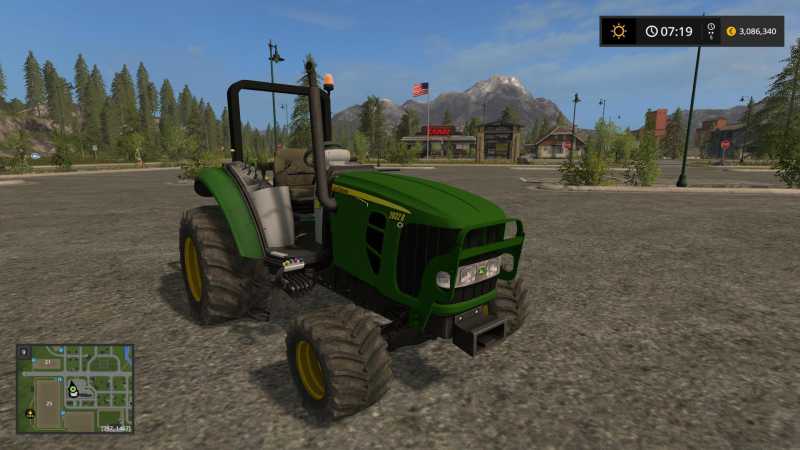 FS17 JOHN DEERE 2032R 4X4 AND PACK V1.0 - FS 17 Tractors Mod Download
