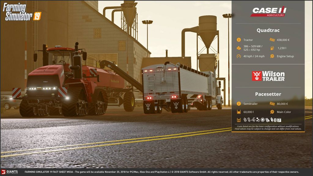 Farming Simulator 19 - Fact Sheet #2 (2) - Farming simulator 19 / 17 ...