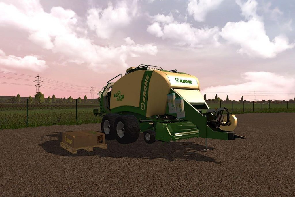 FS17 Krone BigPack 1290 - Knife attachment - DH v1 (3) - Farming ...
