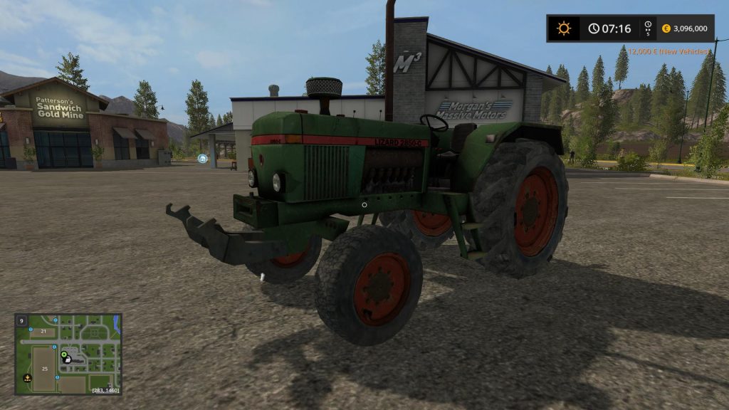 FS17 Lizard 2850 v1.0 - FS 17 Tractors Mod Download