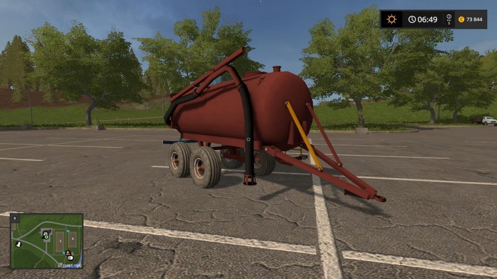 FS17 RZT6 Manure Trailer v1.0.0.0 - FS 17 Trailers Mod Download
