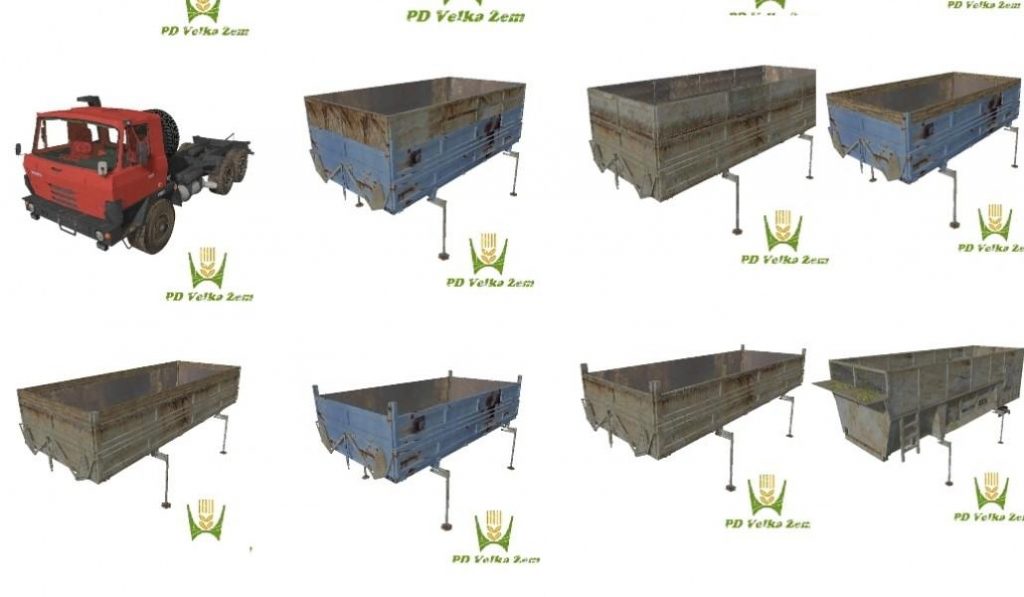 FS17 Tatra 815/148 Pack PD Velka Zem v1.0 - FS 17 Trucks Mod Download