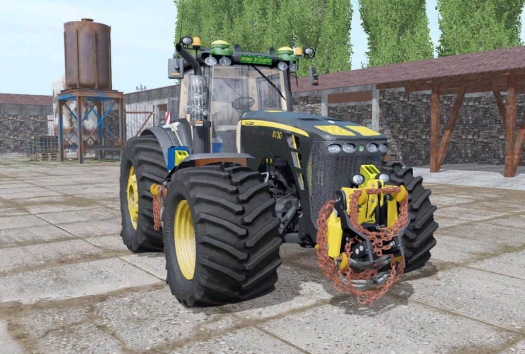 FS17 John Deere 8530 Black Shadow v1.0 - FS 17 Tractors Mod Download