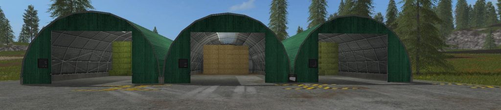 FS17 Large Square Bale Storage v1.0.0 (4) - Farming simulator 19 / 17 ...