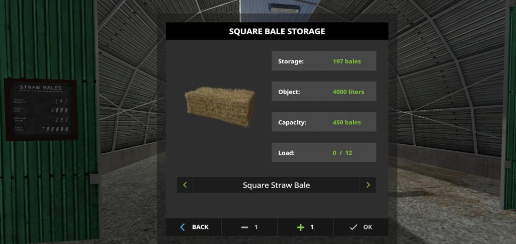 FS17 Large Square Bale Storage v1.0.0 (5) - Farming simulator 19 / 17 ...