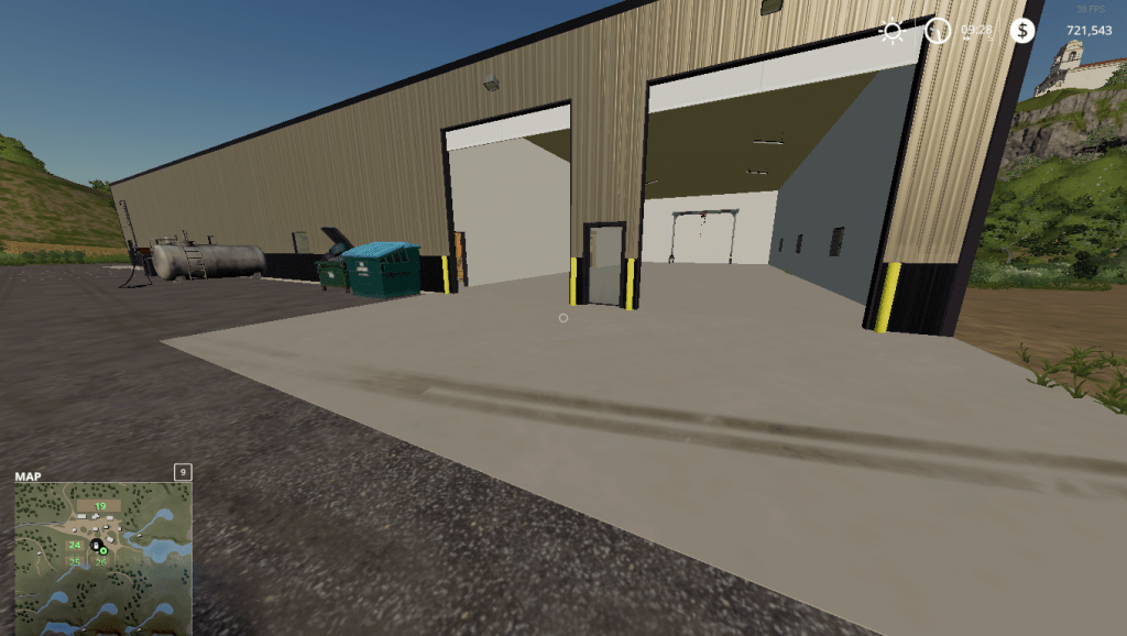 FS19 Animated Placeable Machine Shop with refuel point (2) - Farming ...