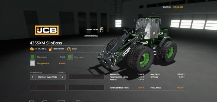 FS19 JCB TM 320 S - FS 19 Forklifts / Excavators Mod Download