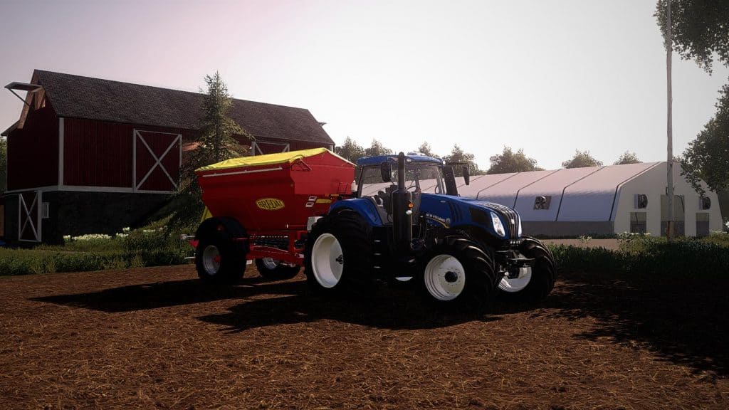 FS19 New Holland T8 American v1 (3) - Farming simulator 19 / 17 / 15 Mod