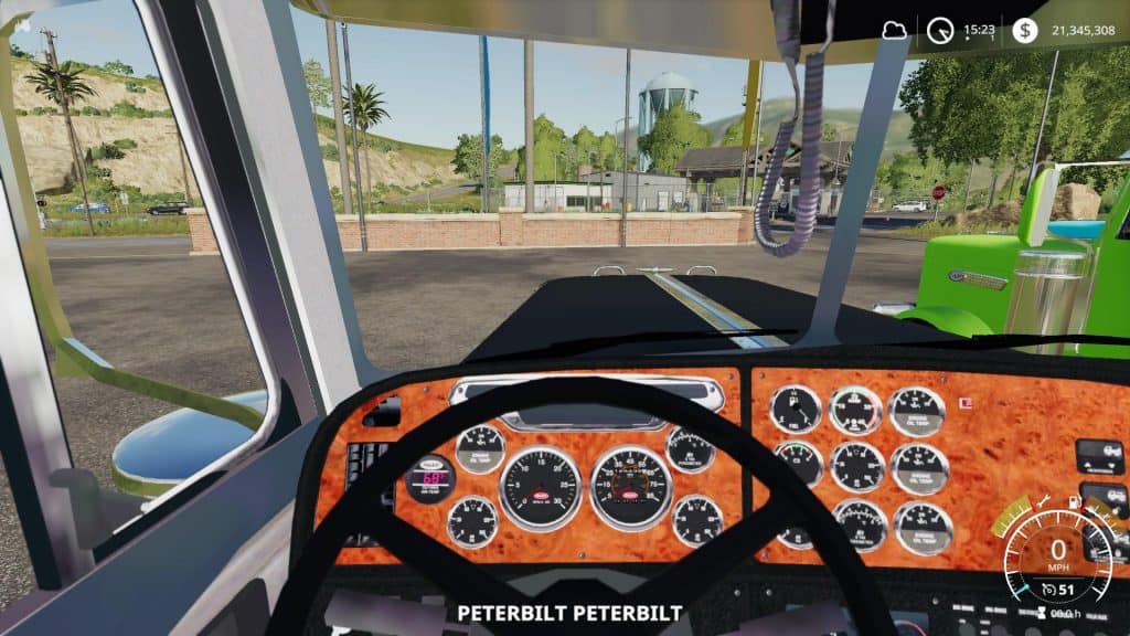 FS19 Peterbilt 379 v1 (1) - Farming simulator 19 / 17 / 15 Mod