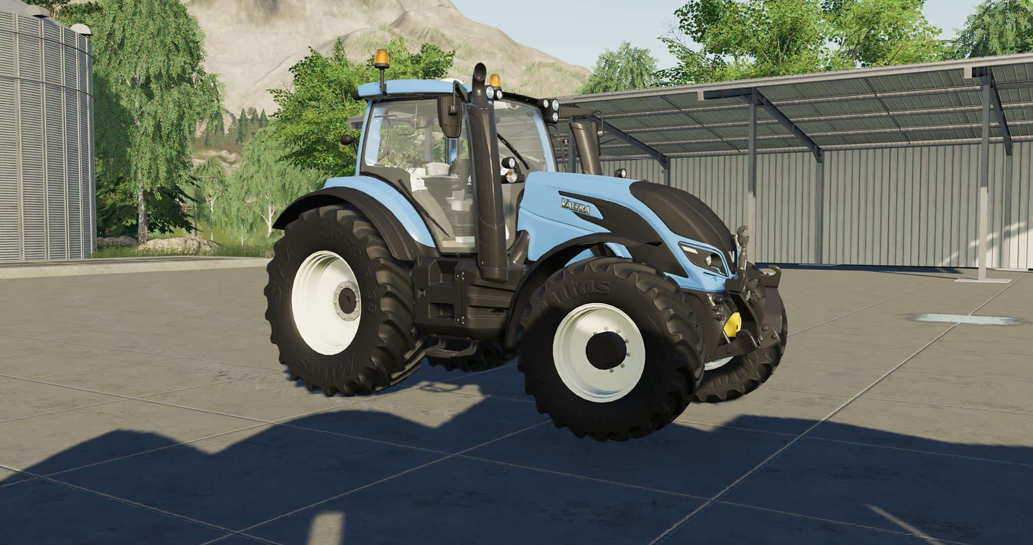 FS19 Valtra T Series Tractor – Tires V1.0 - FS 19 Tractors Mod Download