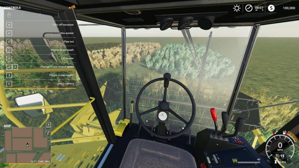 FS19 MapTemplate with working crops v1.0 - FS 19 Maps Mod Download