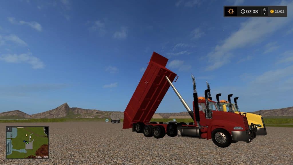 FS17 Mack vision square body dump truck v1.0.0 (8) - Farming simulator ...