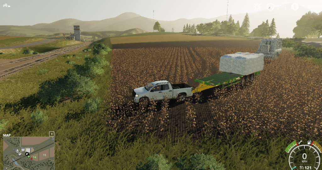 FS19 Cotton Bale Auto Loader - FS 19 Trailers Mod Download