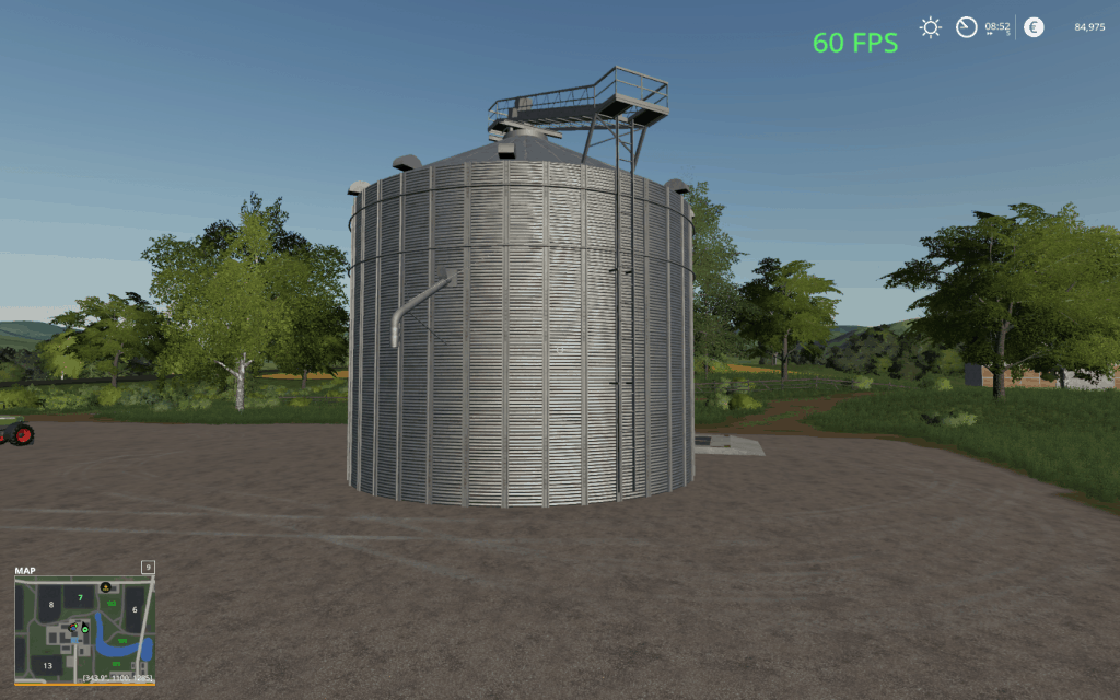 FS19 Farm Silo Large - FS 19 Placeable objects Mod Download