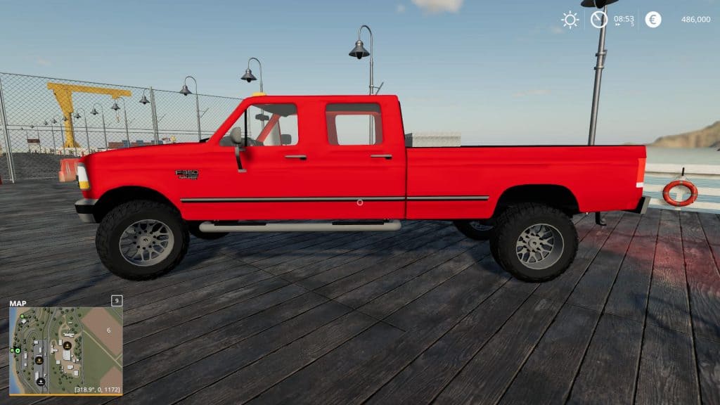 FS19 Ford f350 1996 v1.0.0.0 - FS 19 Cars Mod Download