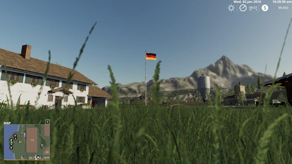 FS19 Germany Flag v1.0 (1) - Farming simulator 19 / 17 / 15 Mod