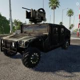 FS19 Humvee tactical v1.0 - FS 19 Cars Mod Download