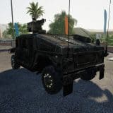FS19 Humvee tactical v1.0 - FS 19 Cars Mod Download
