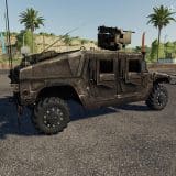 FS19 Humvee tactical v1.0 - FS 19 Cars Mod Download