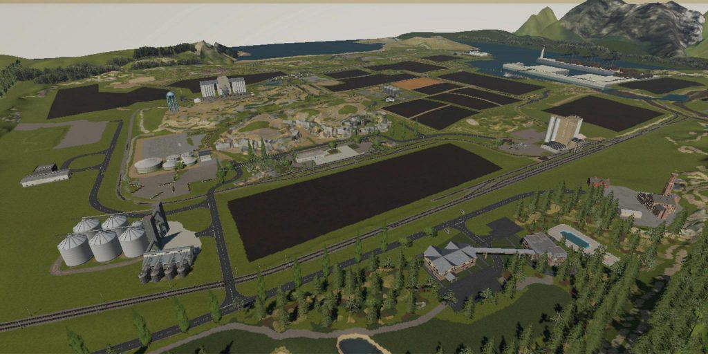 FS19 New City v1.0.0 (1) - Farming simulator 19 / 17 / 15 Mod