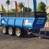 FS19 Penta DB 50 trailer - FS 19 Trailers Mod Download