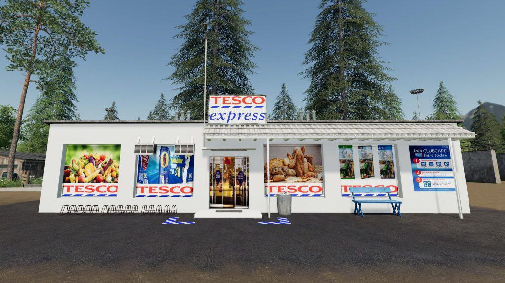 FS19 Tesco Express Egg Selling Point v1.0.0 (1) - Farming simulator 19 ...