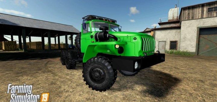 FS19 URAL 6370k v1.1.0.0 - FS 19 Trucks Mod Download