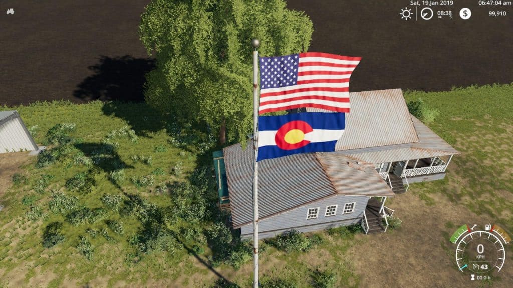 FS19 USA above Colorado v1.0.0.0 - FS 19 Objects Mod Download