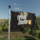 FS19 Flag v 1.0 - FS 19 Objects Mod Download
