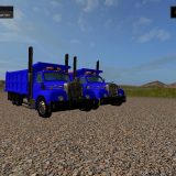FS17 MackB61 square body dump truck v1.0.0.2 - FS 17 Trucks Mod Download