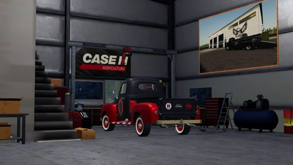 FS19 1948 Ford F100 service truck v1 (3) - Farming simulator 19 / 17 ...